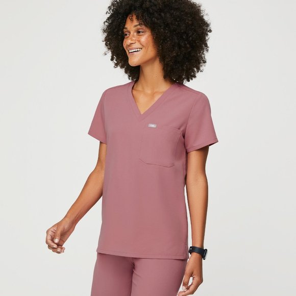 Figs | Tops | Figs Catarina Womens Scrub Top In Limited Edition Mauve ...